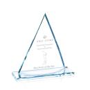 Curved Bloom Starfire Pyramid Crystal Trophy TFY-CRV200S