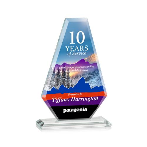 Robbins Full Color Polygon Crystal Trophy TFY-AWV2311