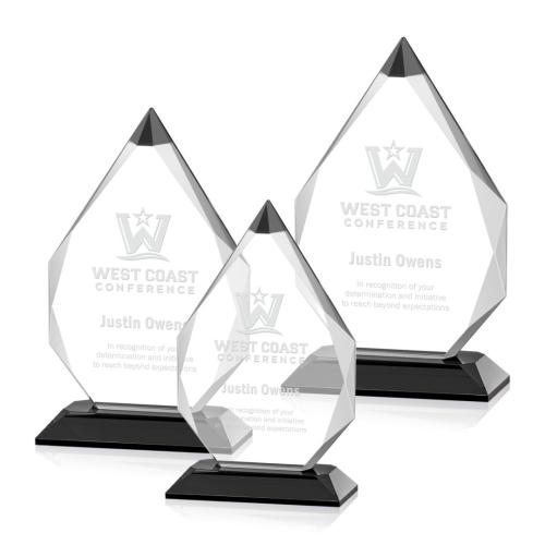 Donaldson Black Peaks Crystal Trophy TFY-OPT3621-K